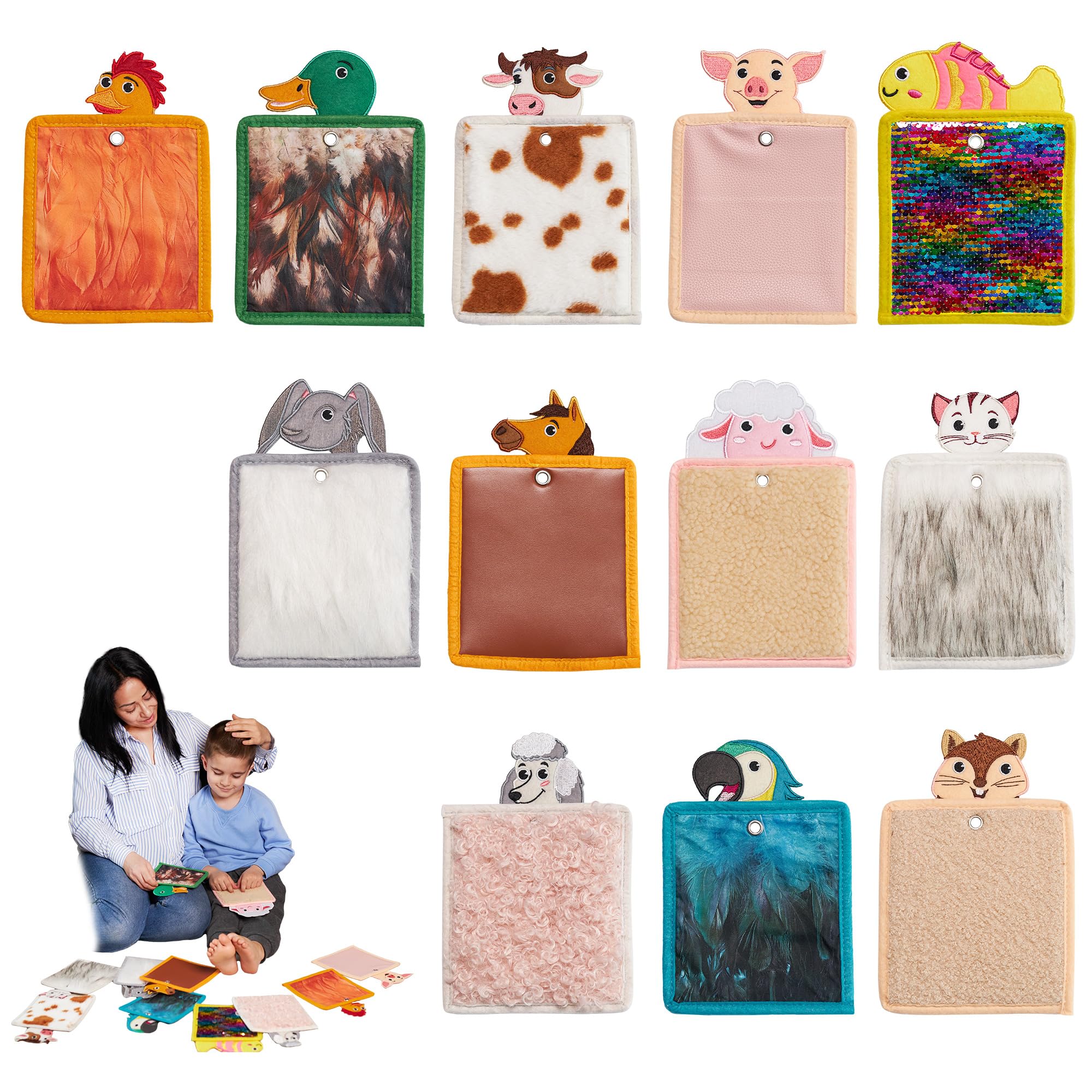 Snapklik.com : ODOXIA Sensory Mats Texture Children Sensory Tiles For ...