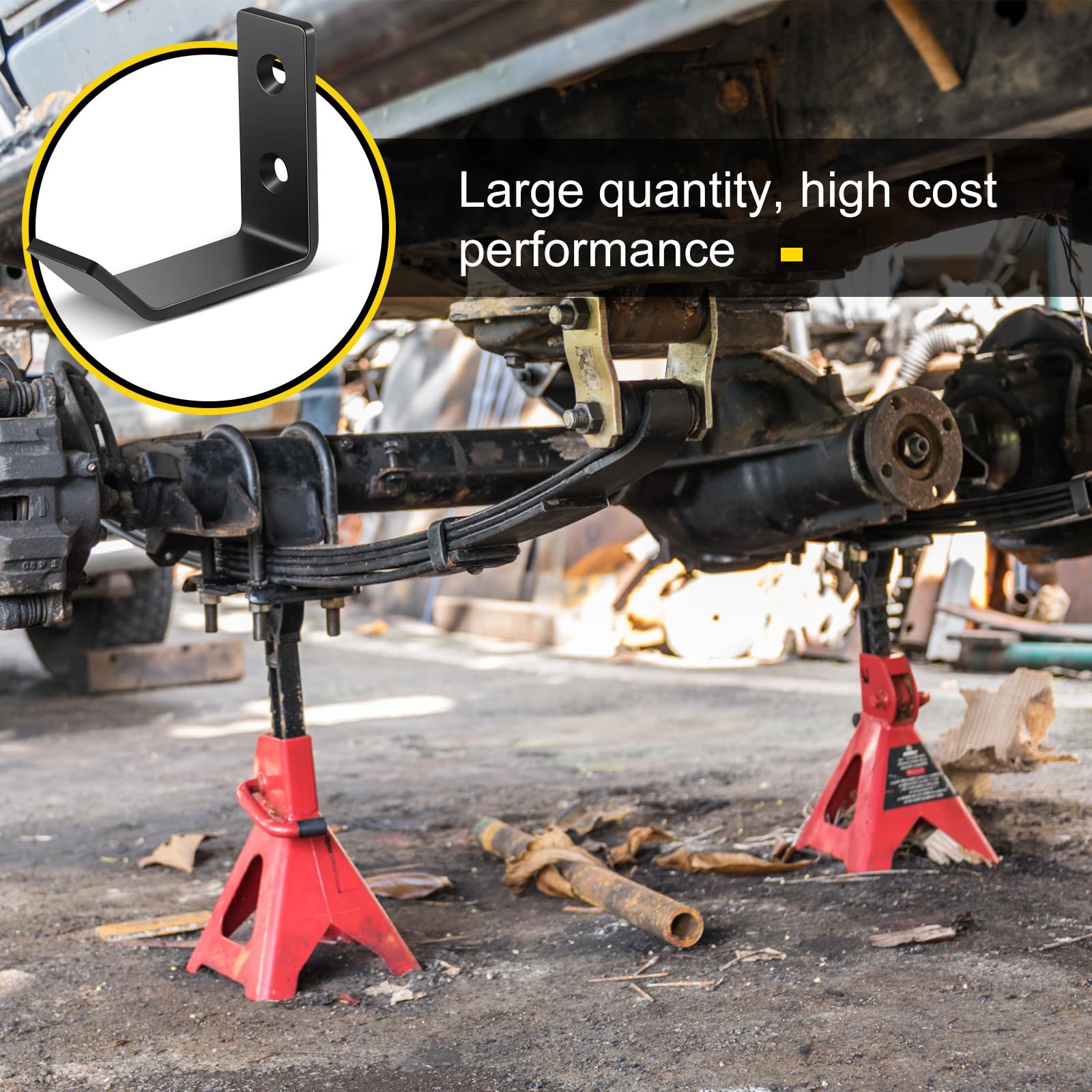 Snapklik.com : Blulu 12 Pcs Jack Stand Wall Mount Organizer Brackets ...