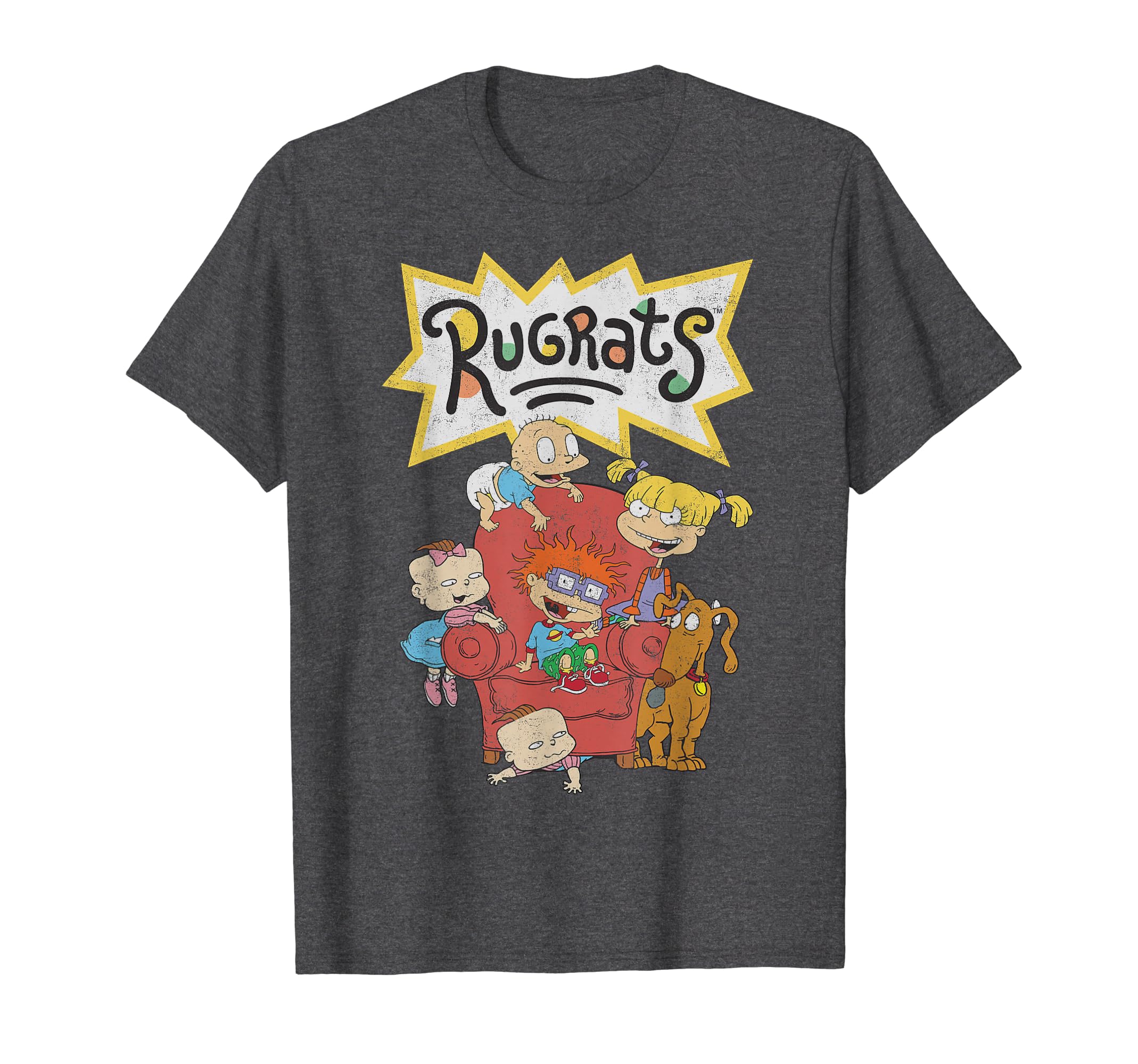 Amazon.com: Nickelodeon Rugrats Character Chair Portrait T-Shirt T ...