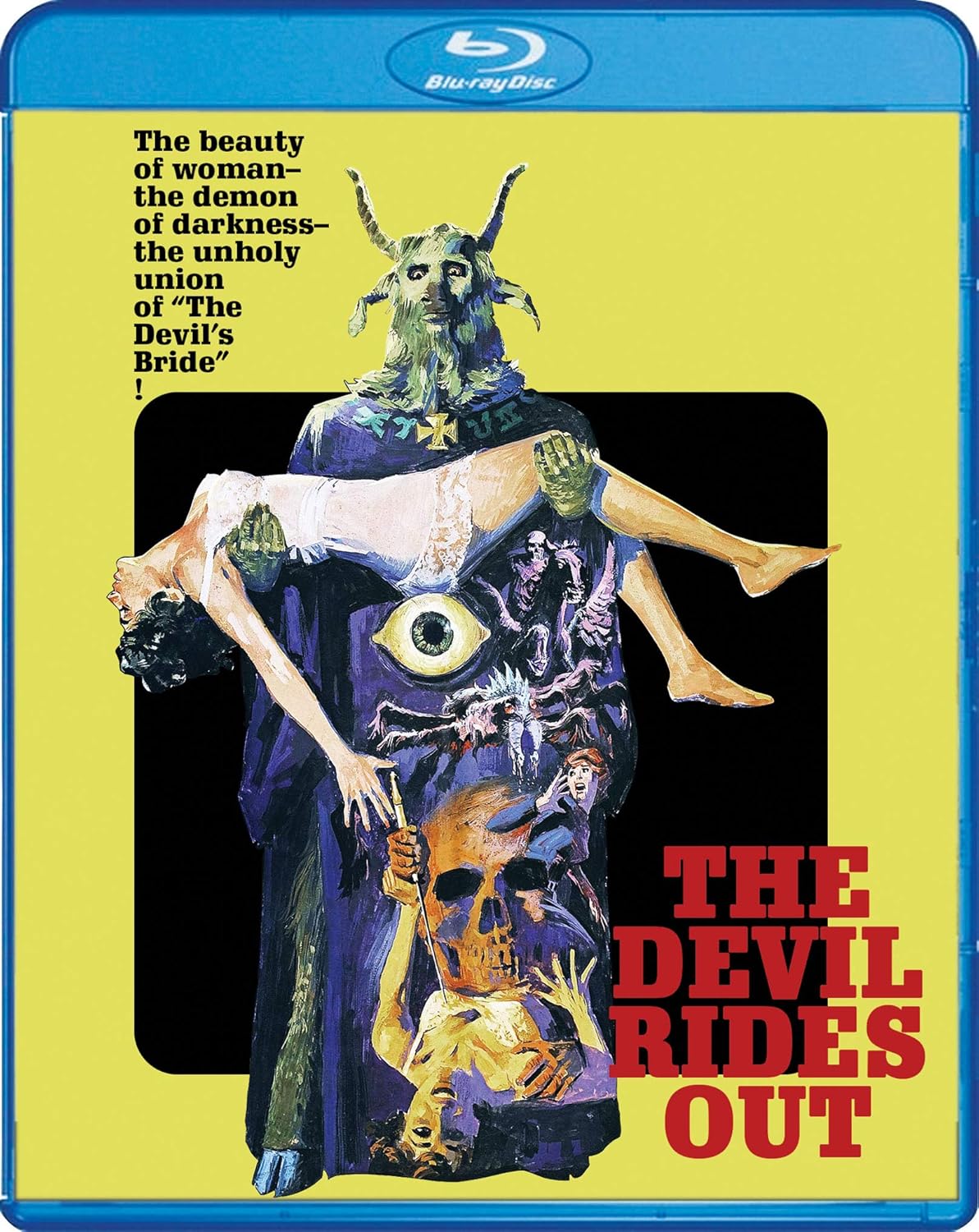 The Devil Rides Out [Blu-ray]: Amazon.co.uk: Christopher Lee, Charles ...
