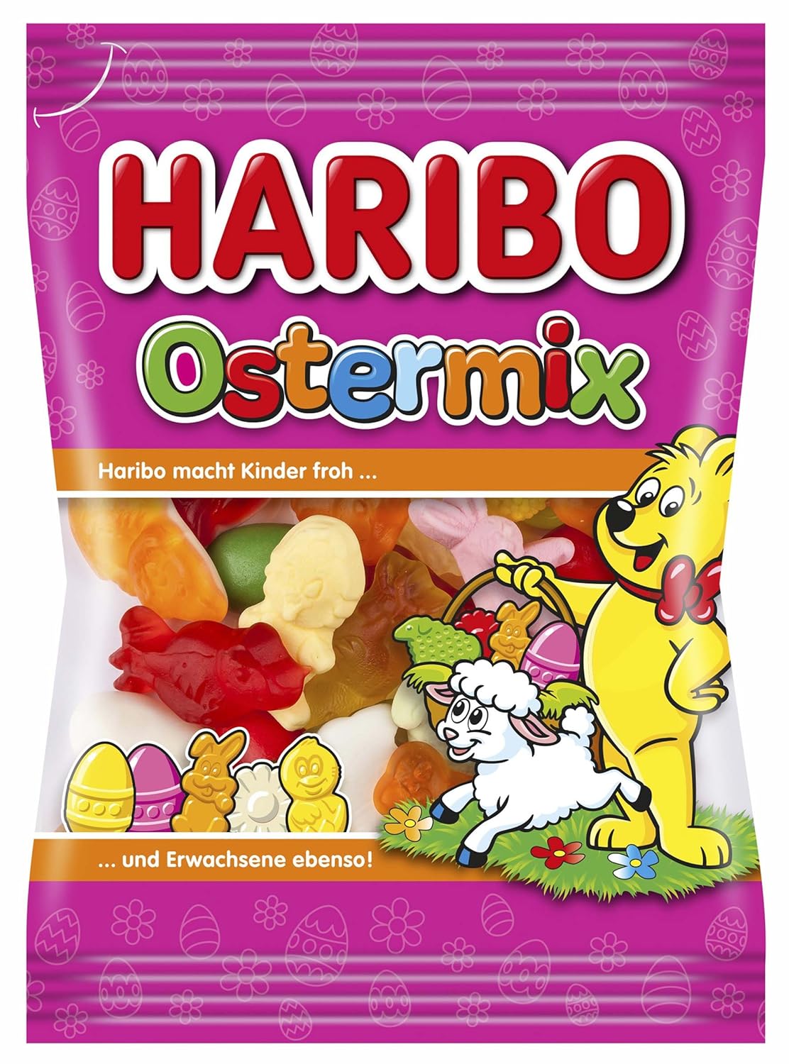 Amazon.com : Haribo EasterMix Easter Mix Oster Mix Bag of 200g ( 7.05 ...