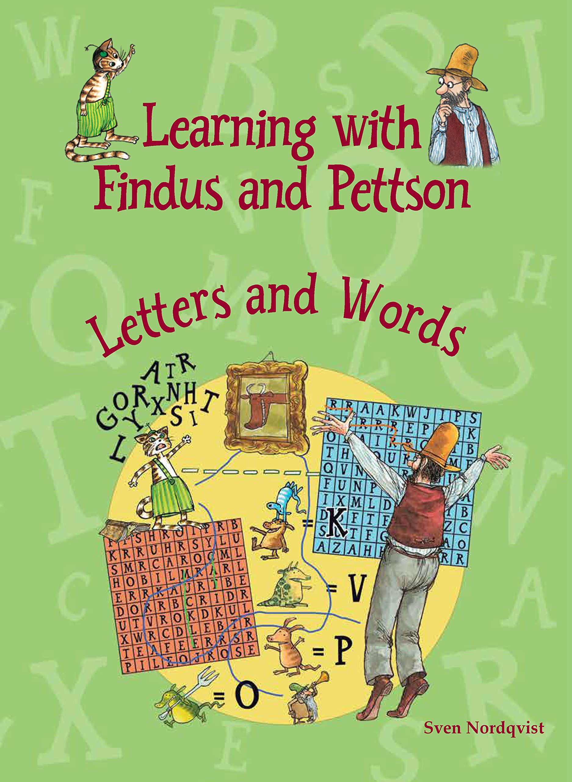 Learning with Findus and Pettson: Letters and Words: Nordqvist, Sven ...