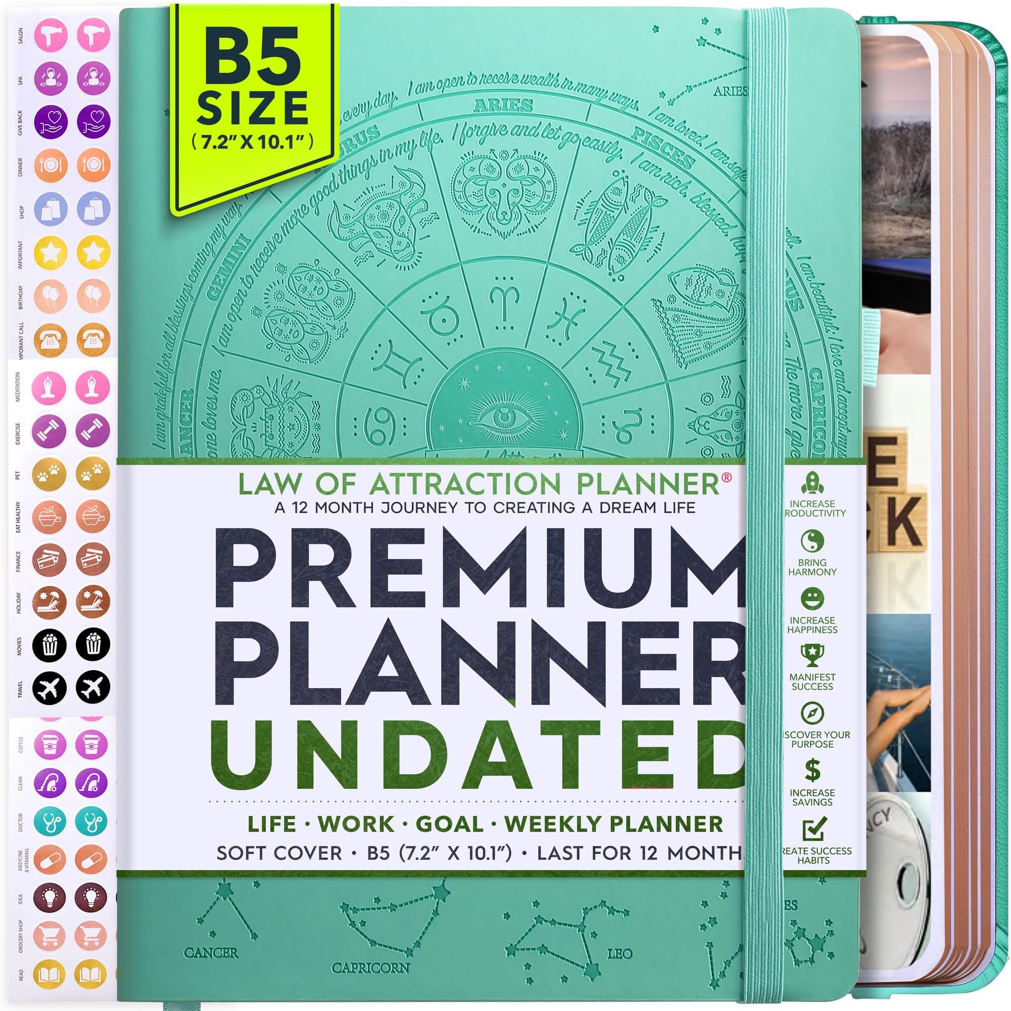 Freedom Mastery 90 Day Planner - A Daily Planner That Is Designed To ...