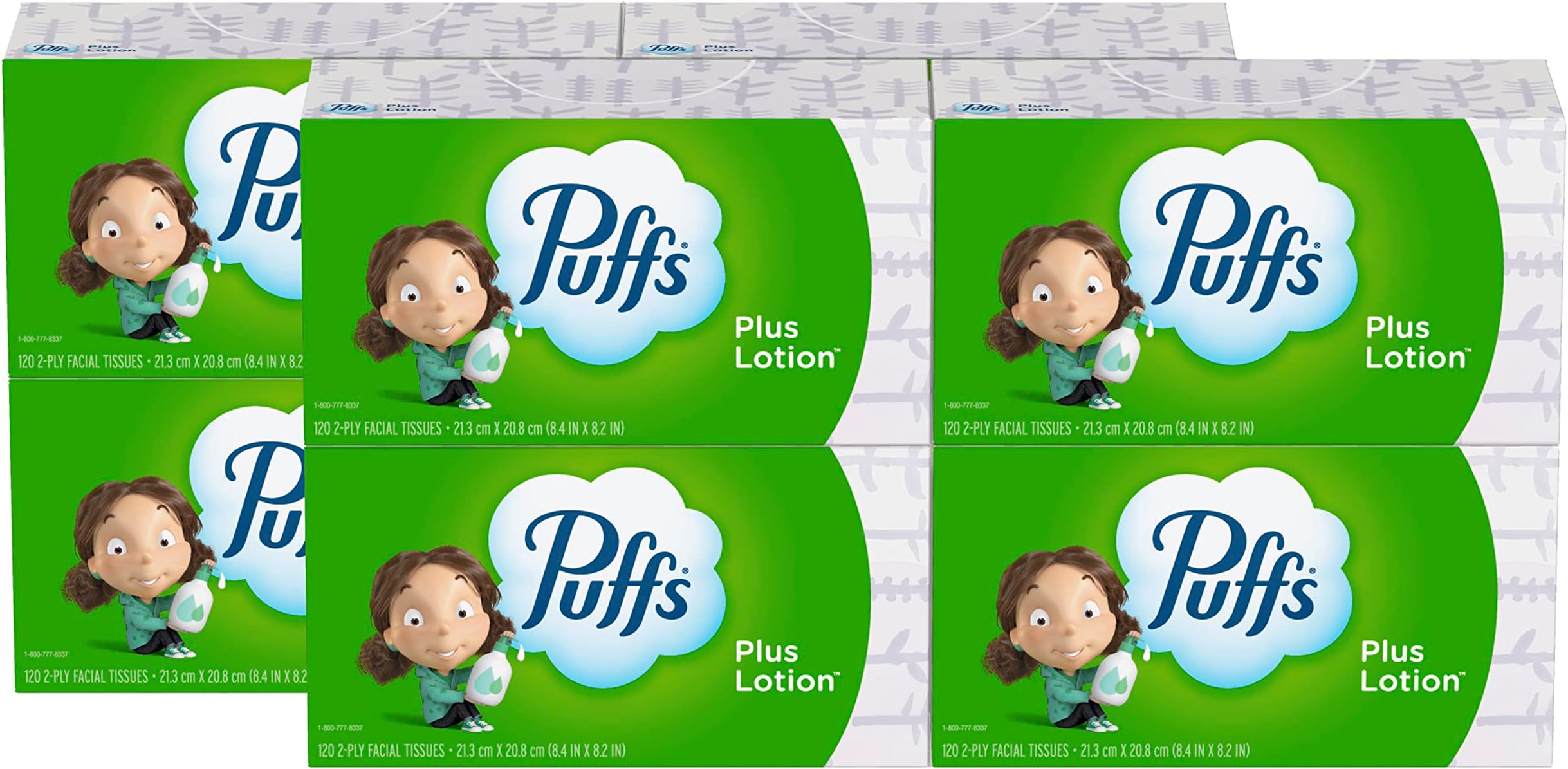 Amazon.com: Puffs Plus Lotion Facial Tissue (Old) : Health & Household