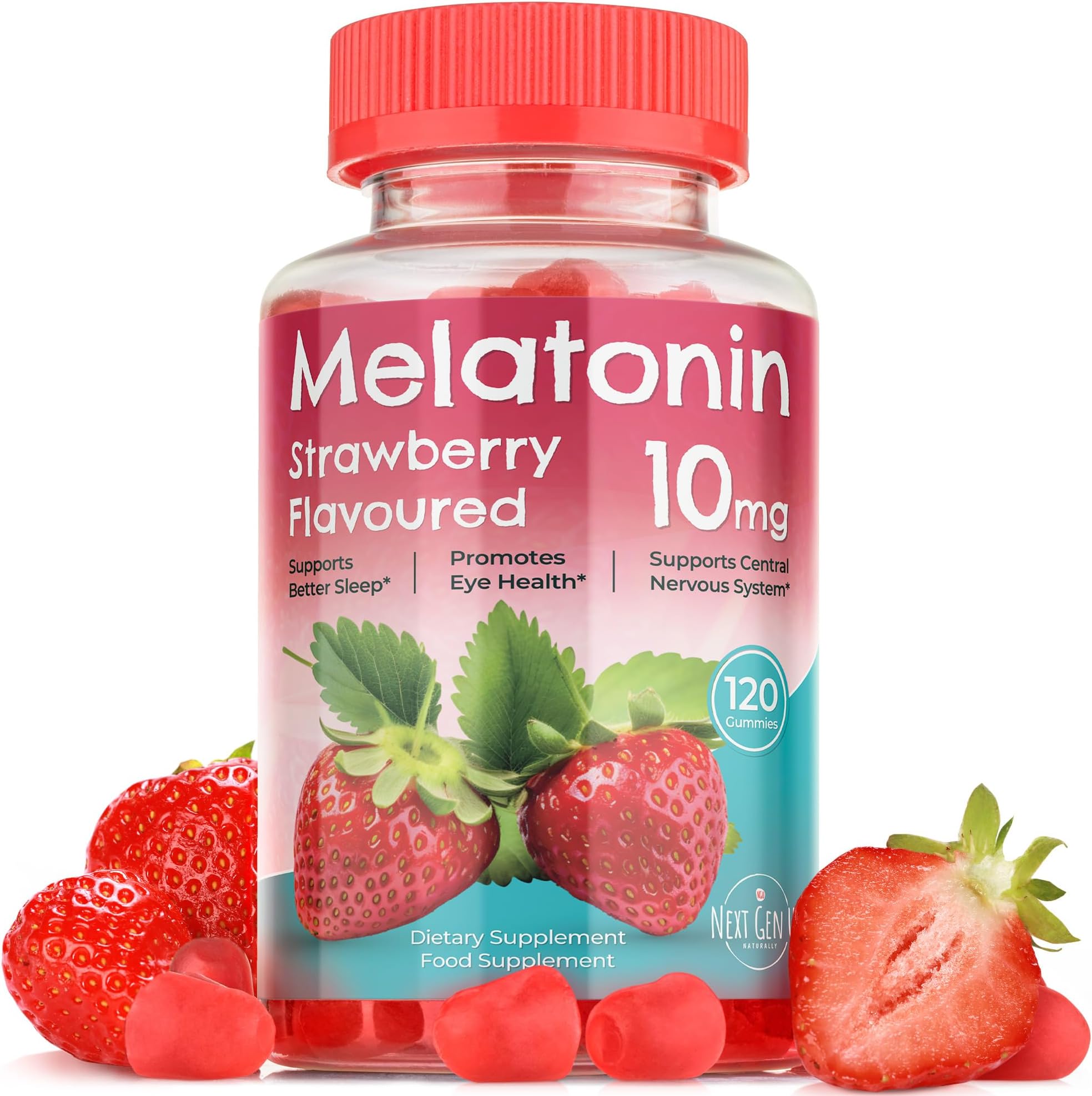 Amazon.com: Natvites Melatonin Gummies Max Strength 10mg Pectin Gummies ...