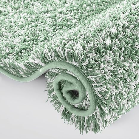 Amazon.com: Yimobra Fluffy Plush Bath Rug, Super Shaggy Soft ...