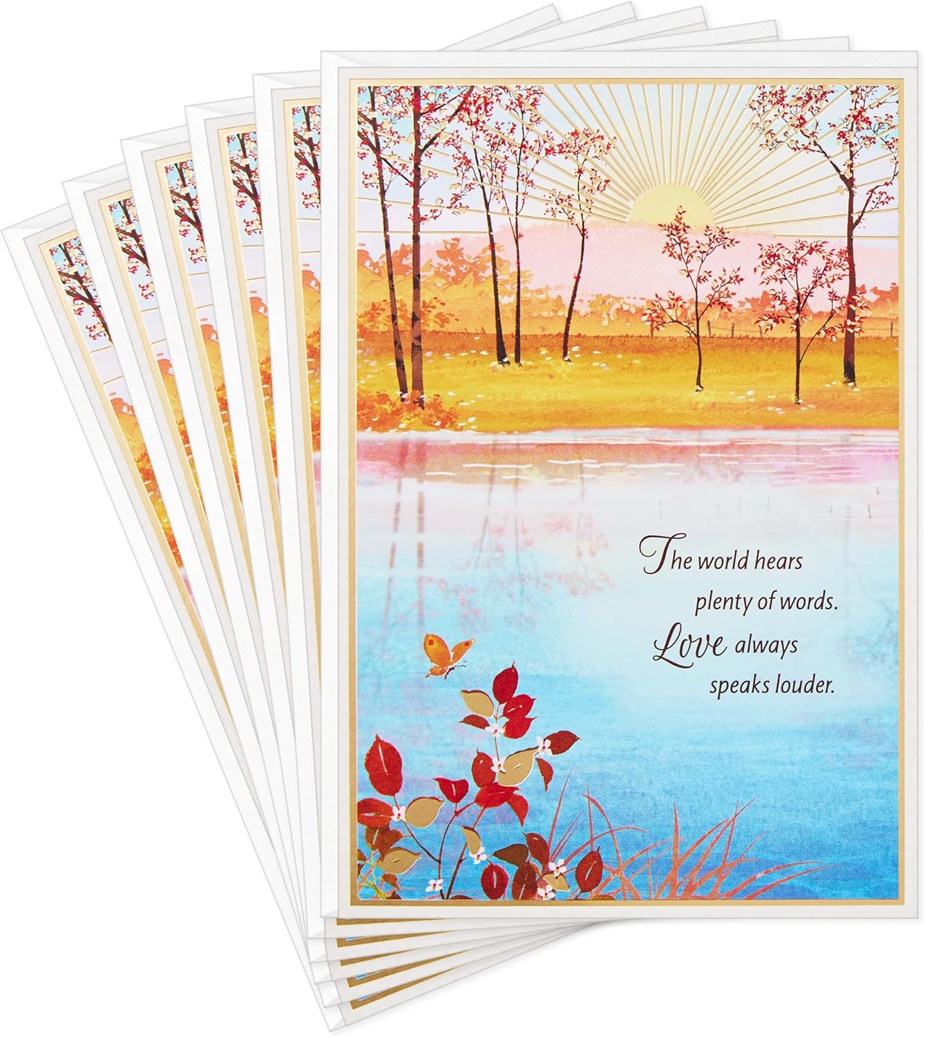Amazon.com: DaySpring Religious Appreciation Card Pack, Autumn ...