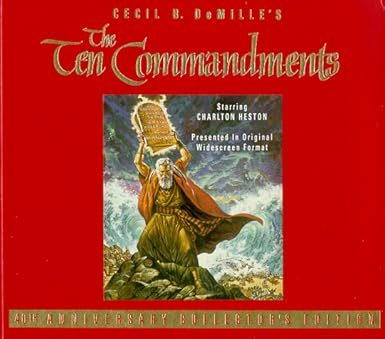 Amazon.com: The Ten Commandments [VHS] : Judith Anderson, Anne Baxter ...