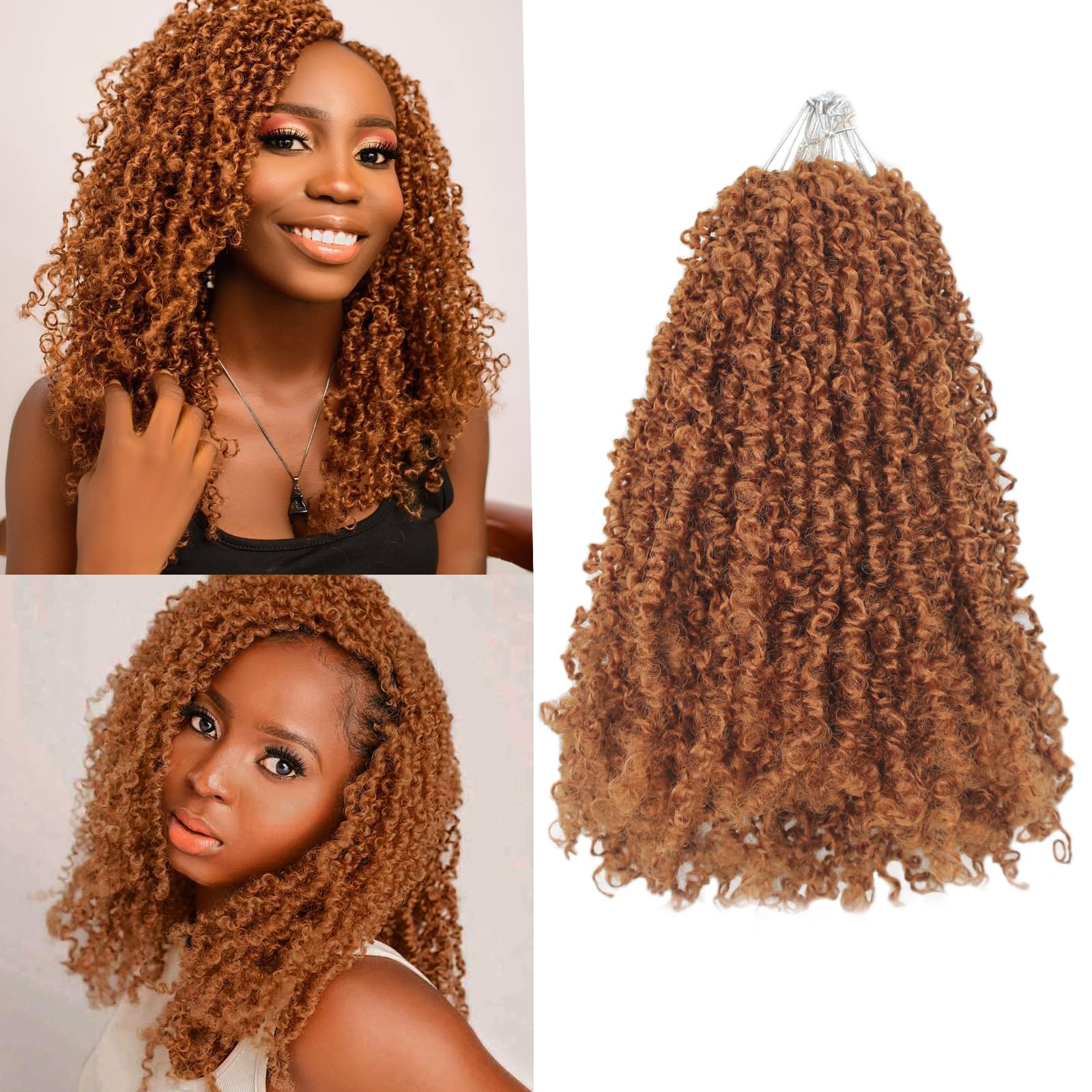Amazon.com : Haftaluv Yanky Twist Crochet Hair 12 Inch 9 Packs Pre ...