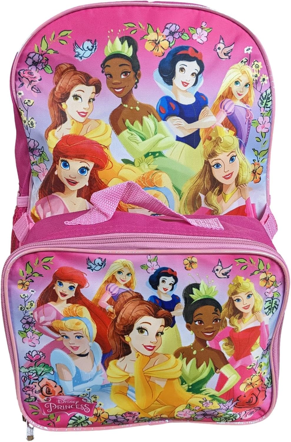 Amazon.com | Disney Princess Backpack W/Detachable Lunch Box | Kids ...