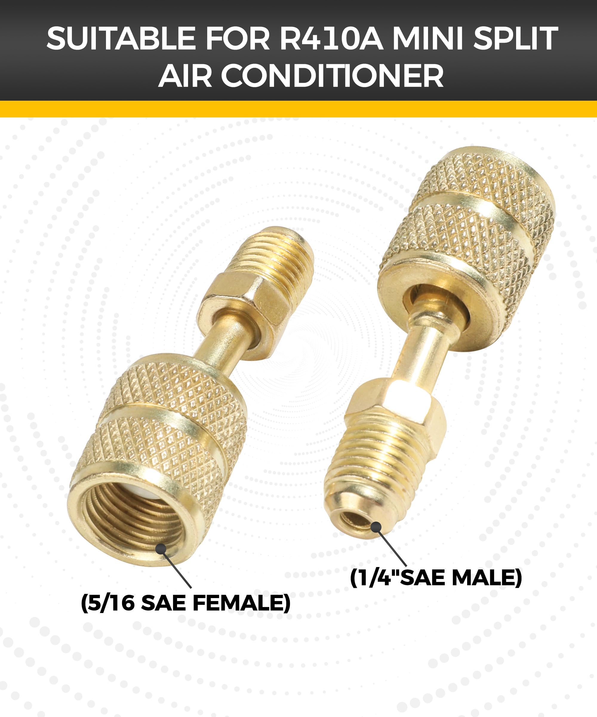 Snapklik.com : R410A Refrigerant,Car Accessories R410A Adapter,Mini ...