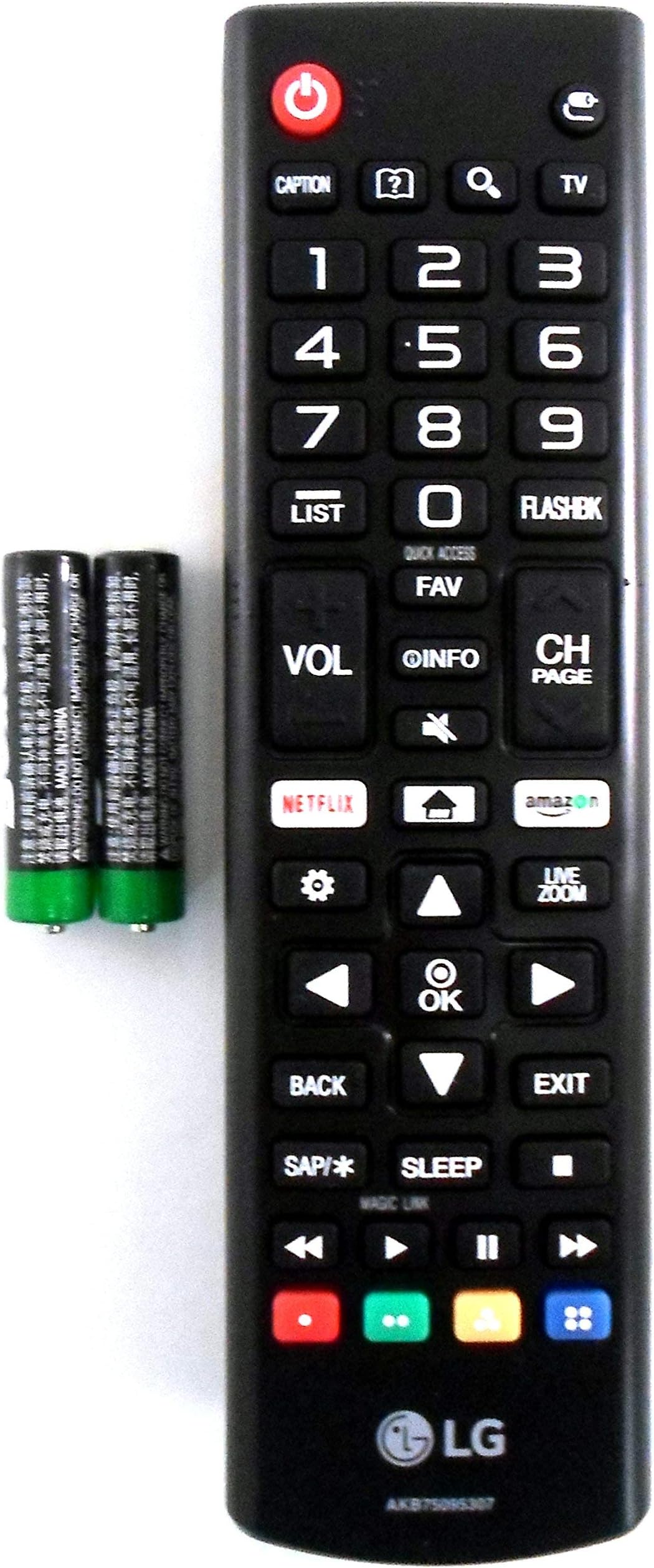 Amazon.com: LG (AKB75095307) TV Remote Control for Multiple Models ...