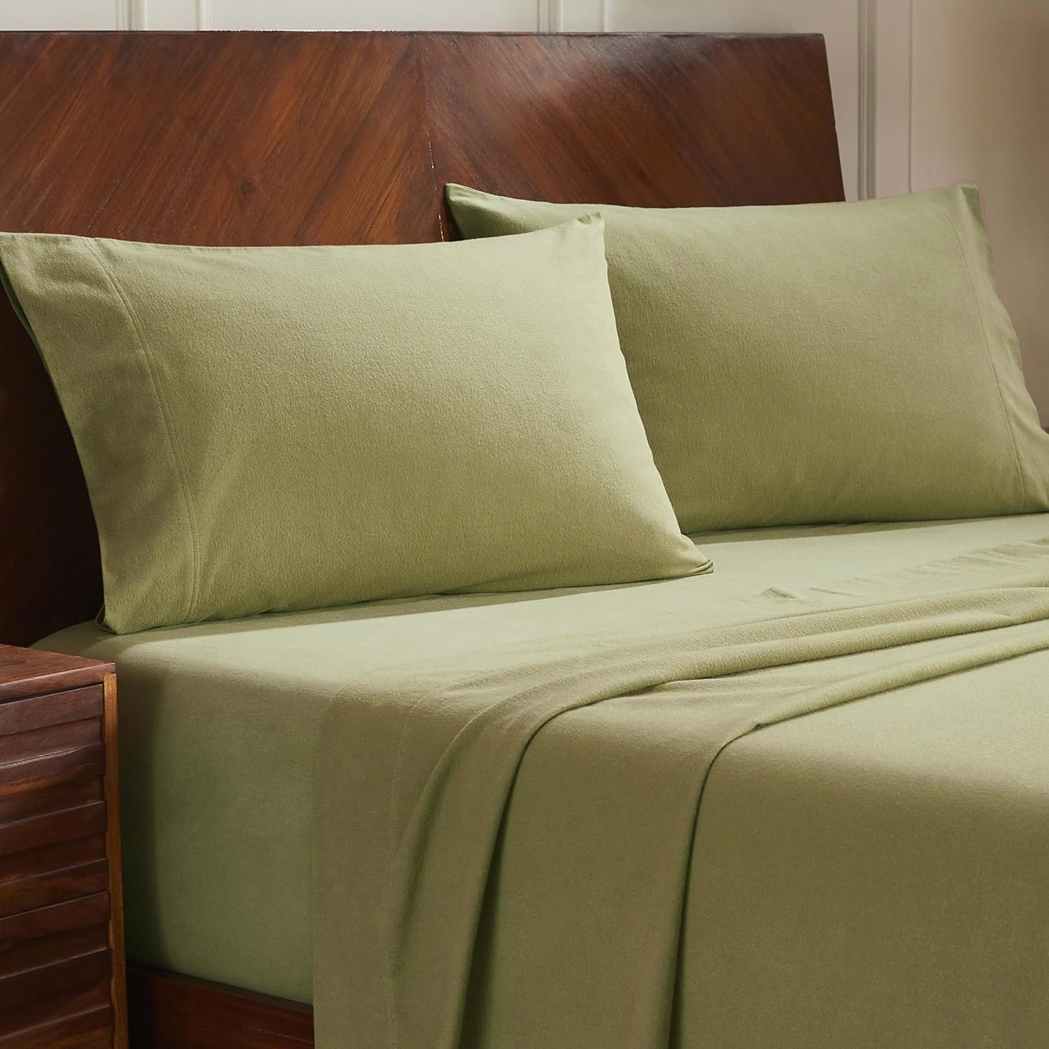 Amazon.com: Superior Rome Flannel Cotton Pillowcases, Pillow Case 2 ...