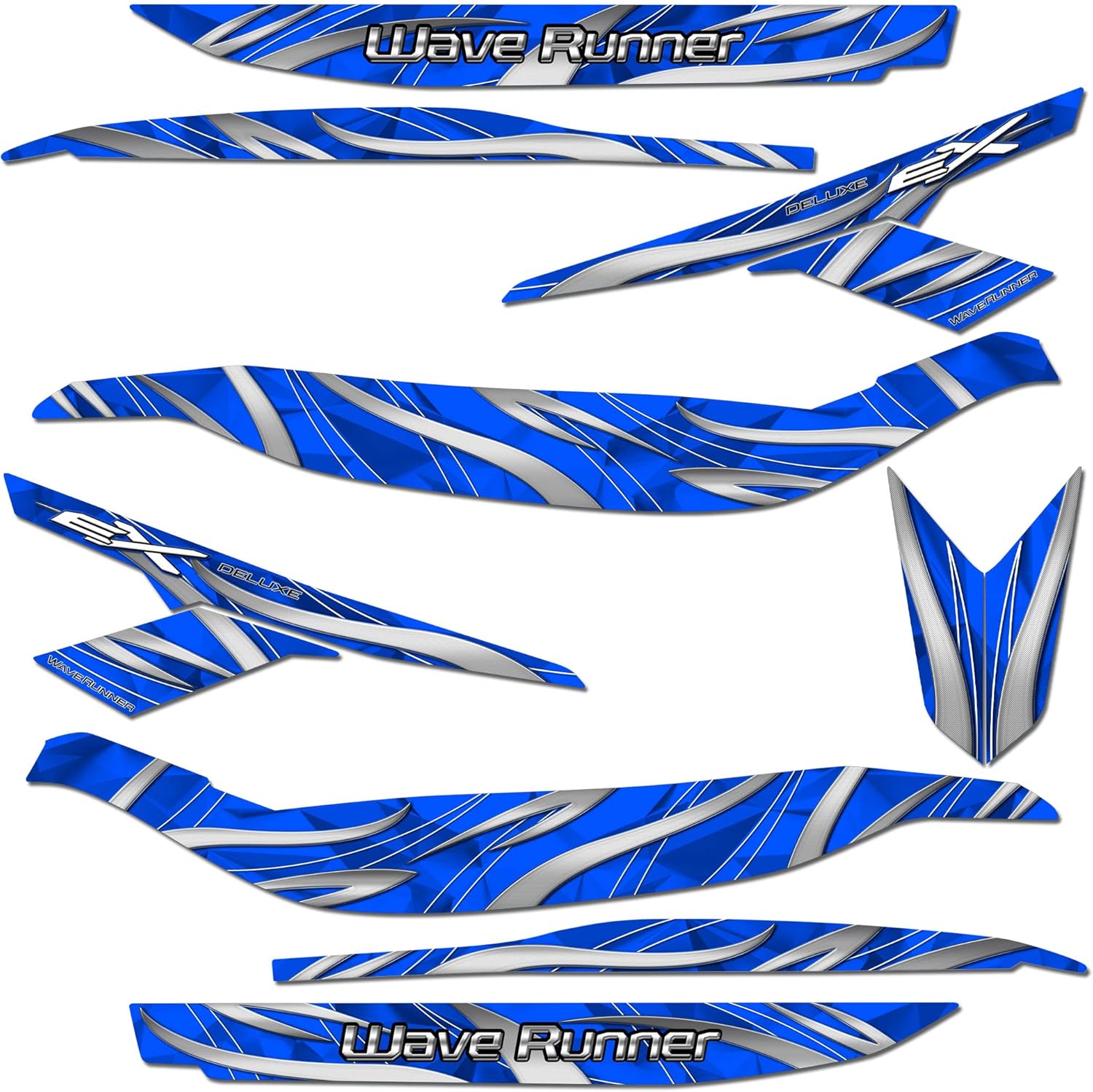 Amazon.com: AMR Racing Jet Ski Graphics Trim kit Sticker Decal ...