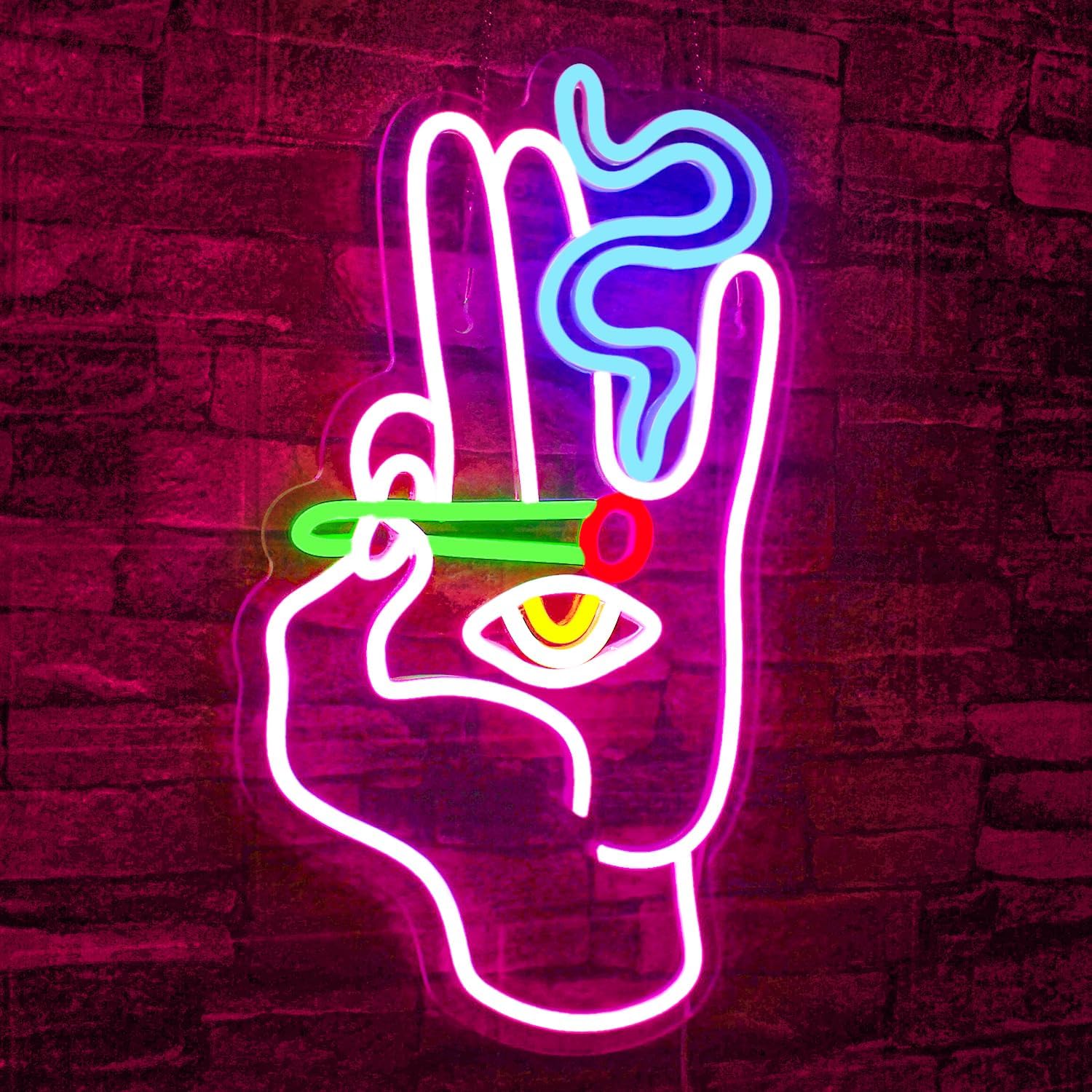 Amazon.com : Roouneon Neon Sign Just Relax LED Neon Lights Signs for ...