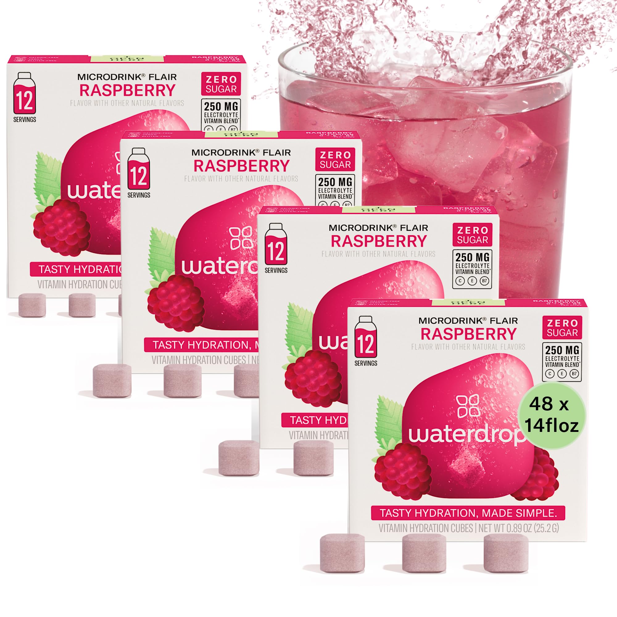 Amazon.com: Waterdrop Hydration Cubes, Elderflower & Lime Blossom ...