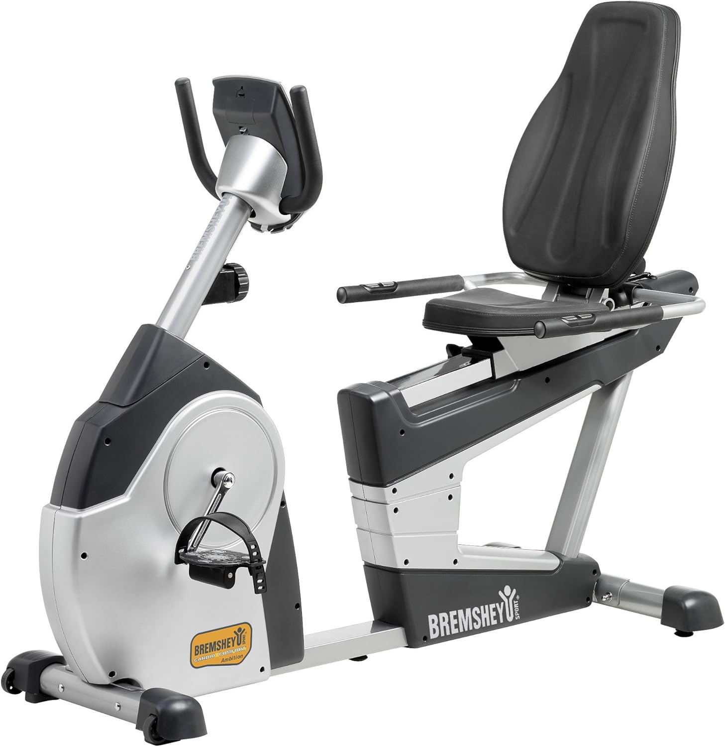 Bremshey Cardio Ambition R Recumbent Exercise Cycle Silver/Grey ...