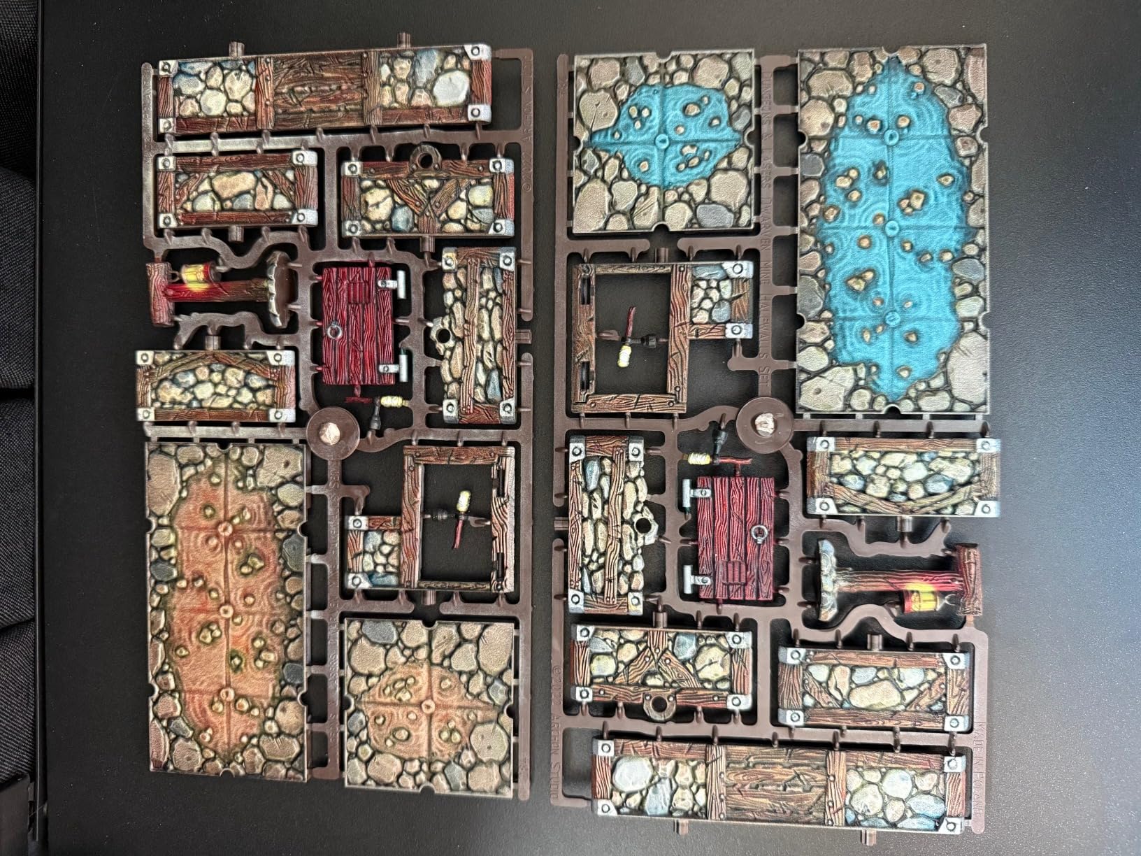 Amazon.com: Dungeons & Lasers Dwarven Mine Terrain Set for DND and ...