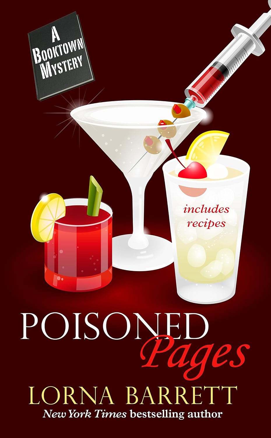 Poisoned Pages (A Booktown Mystery): Barrett, Lorna: 9781432853815 ...