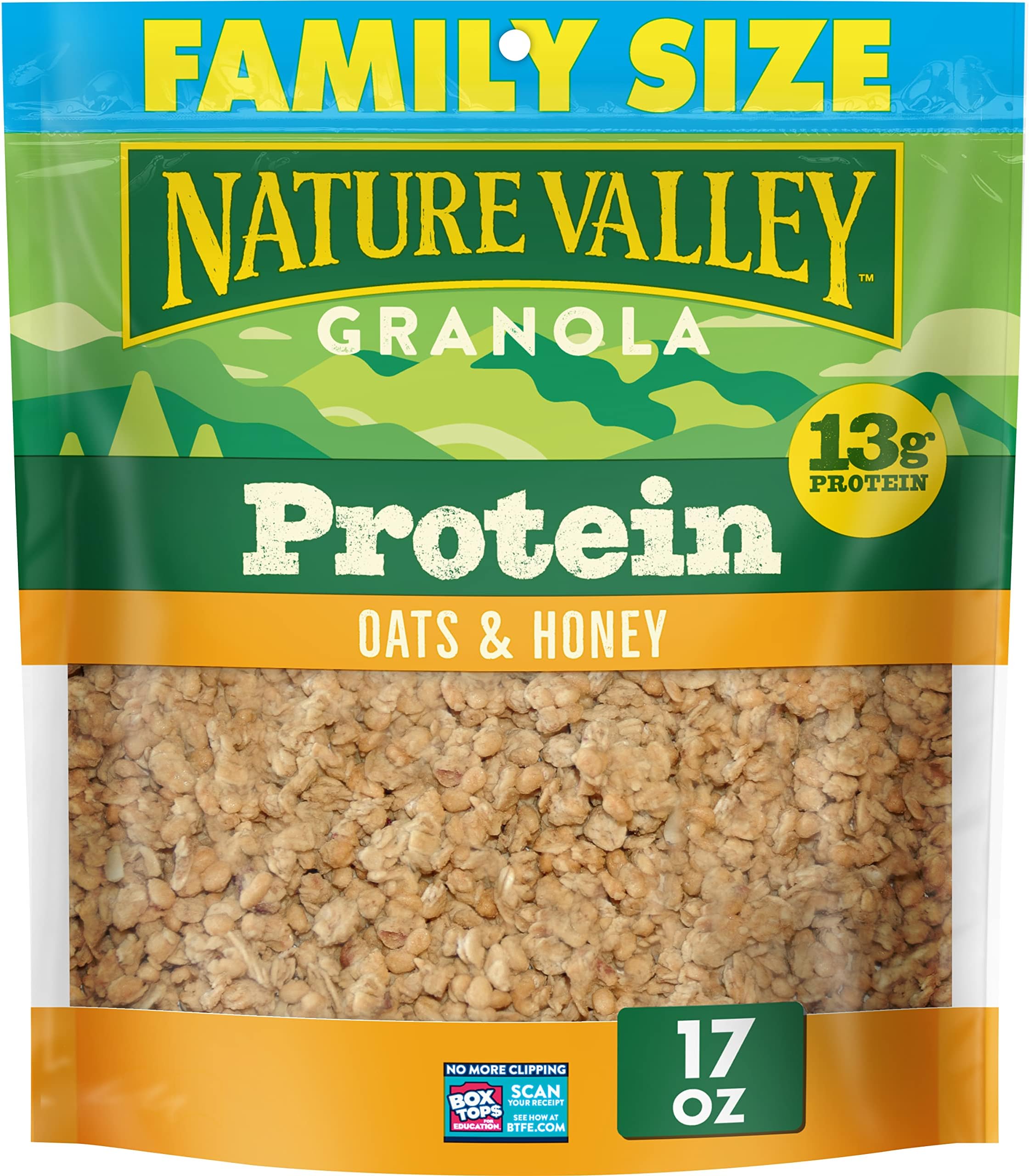Amazon.com: Nature Valley Protein Granola, Oats and Honey Granola ...