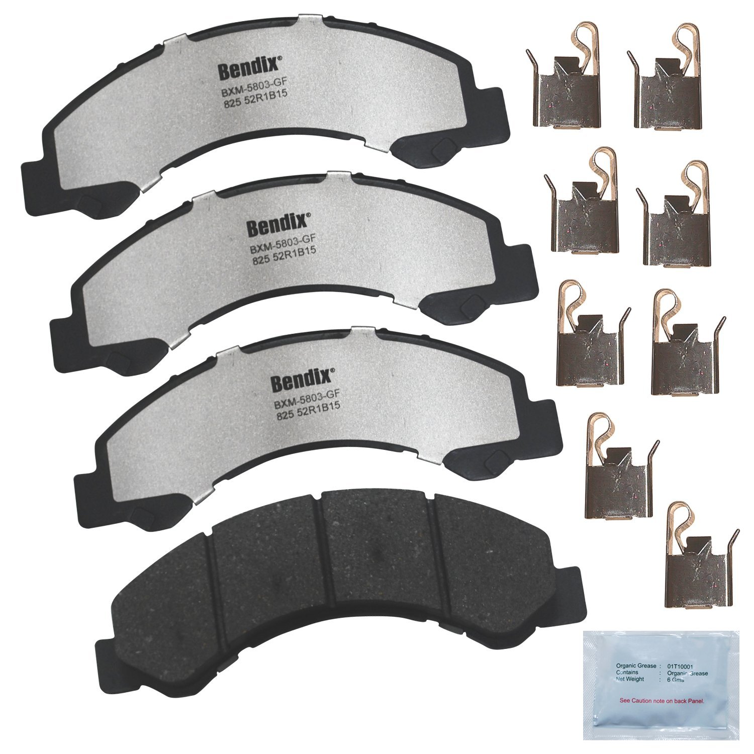 Snapklik.com : Bendix Fleet Metlok Premium Severe Duty Front Brake Pads
