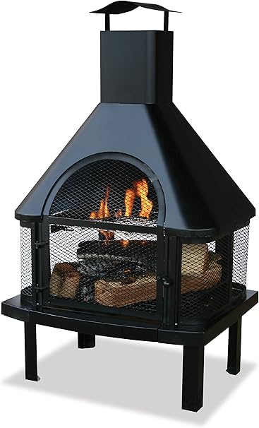 Amazon.com: Endless Summer, Wood Burning Outdoor Fire House : Patio ...