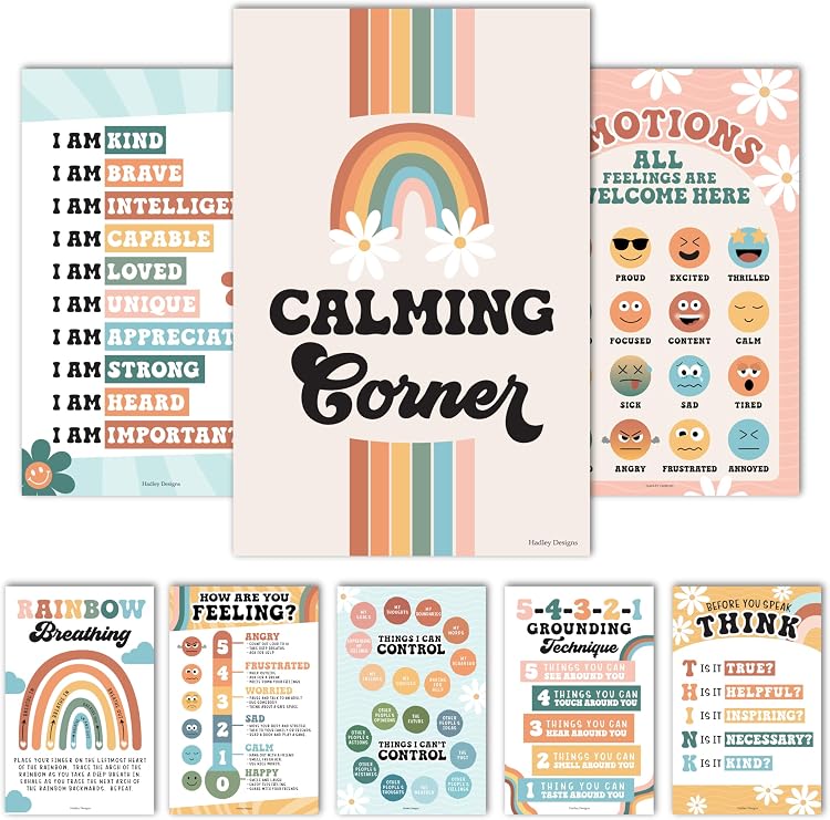 Retro Calming Corner Posters | Desertcart KSA