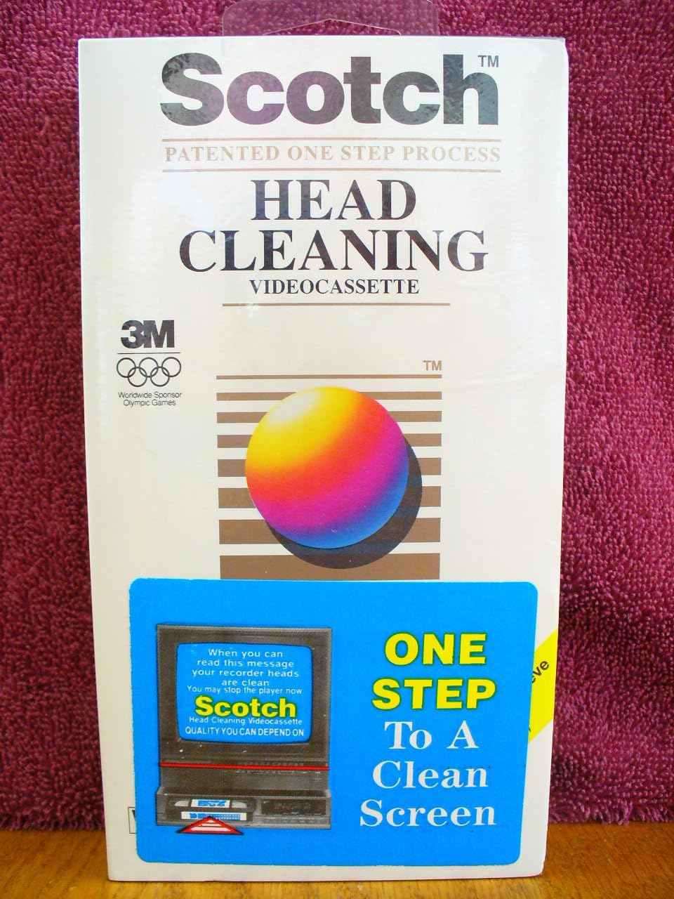 Amazon.com: Scotch High Performance VCR Head Cleaner : Electronics