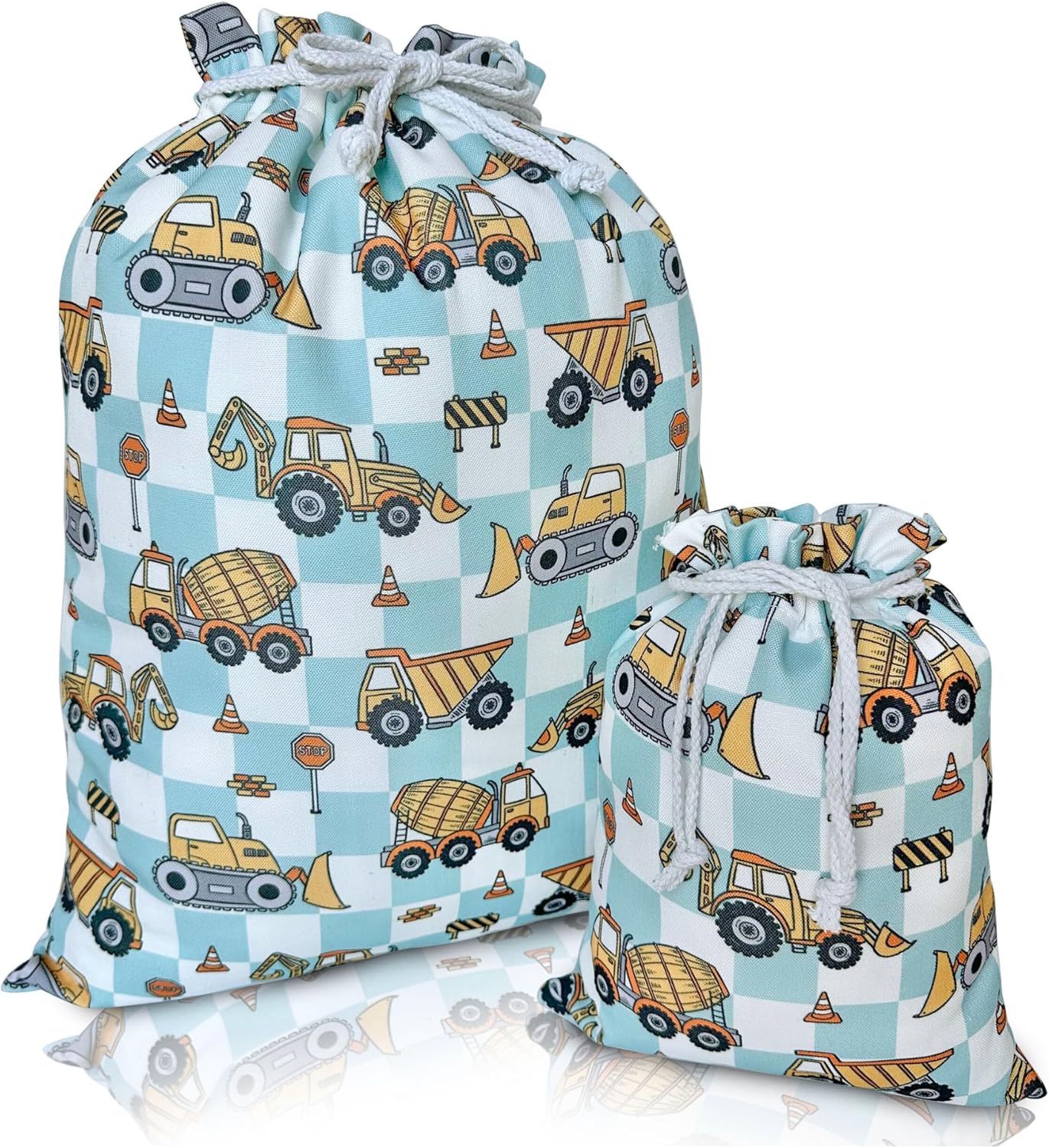 Amazon.com: Gather & Knot Drawstring Gift Bags | 20" Large 12" Small ...