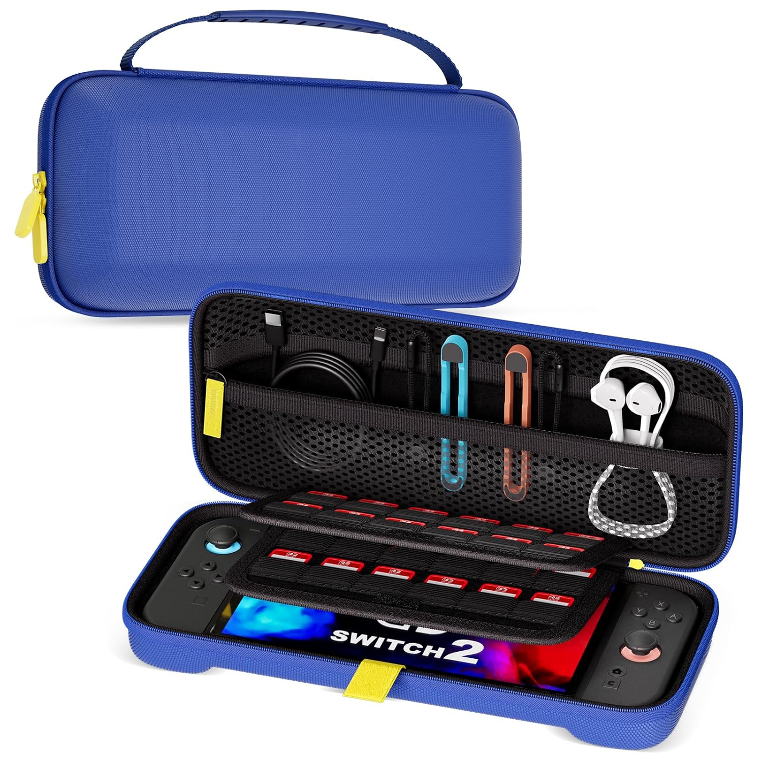 Amazon.com: ProCase Carrying Case for Nintendo Switch 2 (2025) with 24 ...