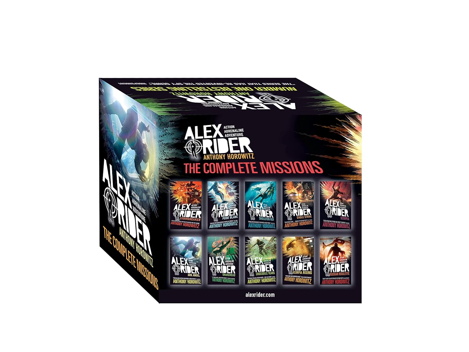 Alex Rider 10 Books Box Set Complete Collection By Anthony Horowitz