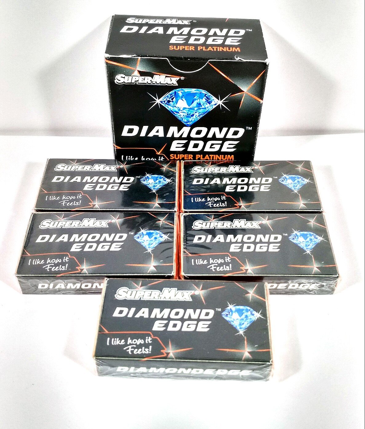 Buy Supermax Diamond Edge Platinum Blades - (Pack of 2) Online at Low ...