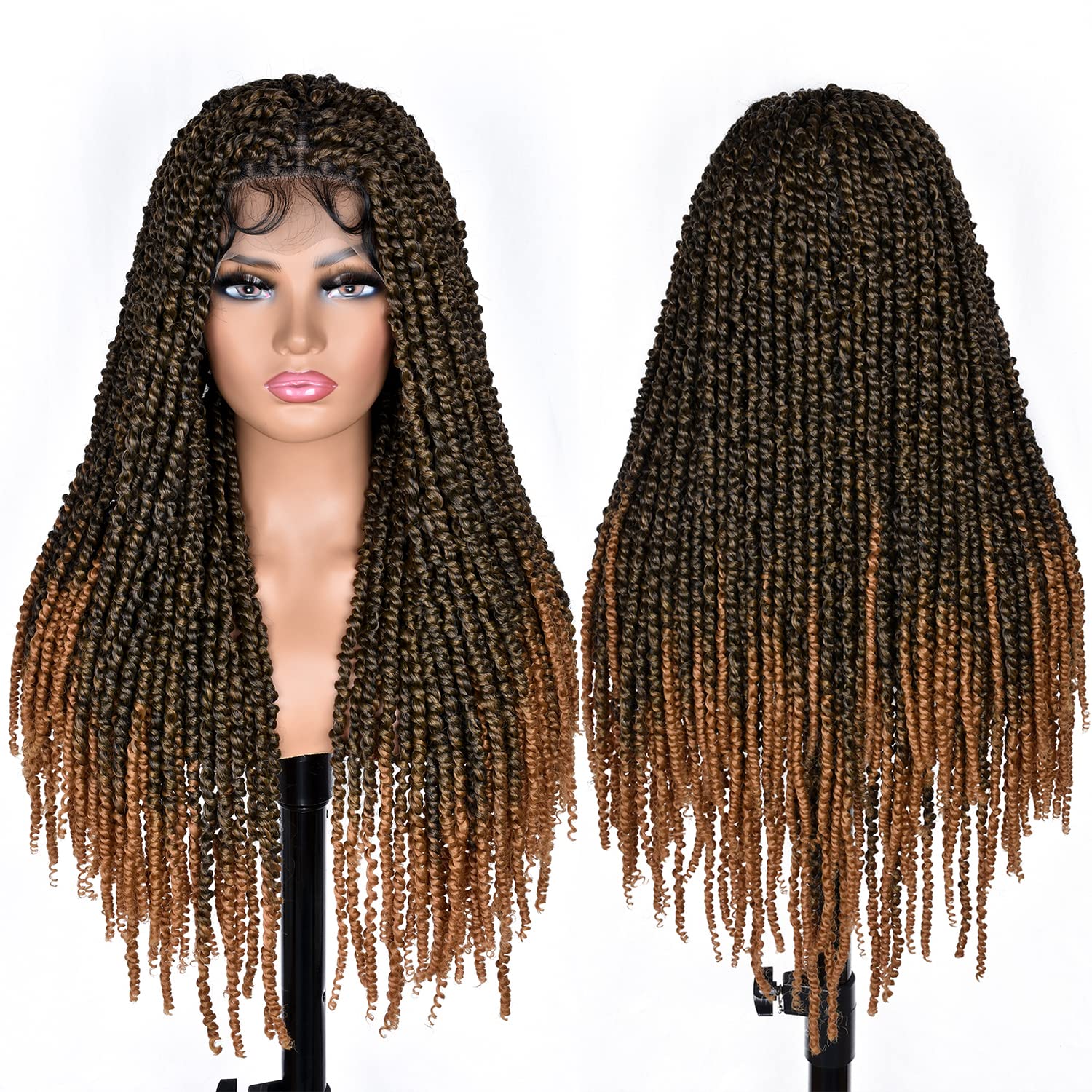 Amazon.com : MURAMURA HAIR Passion Twist Braiding Hair 26inch Full Lace ...