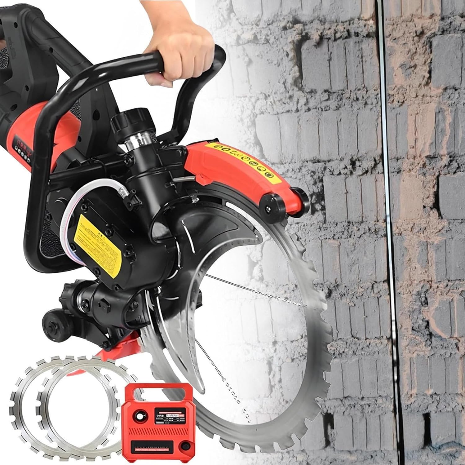 Concrete Ring Saw with Blade 12000W Pure Copper Motor Wall Chaser ...