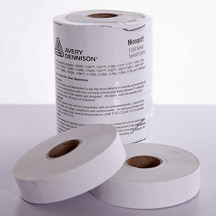 Avery Dennison Monarch 1100 Series Senso Labels 8 Rolls per Sleeve ...