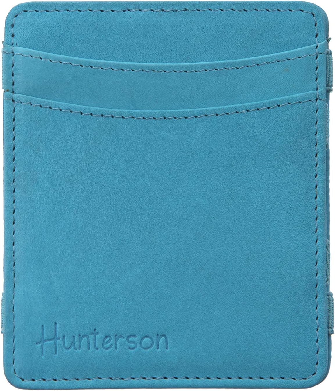 Amazon | [HUNTERSON] マジックウォレット 魔法の財布 日本紙幣対応 （ワイド） (ターコイズ) | 財布