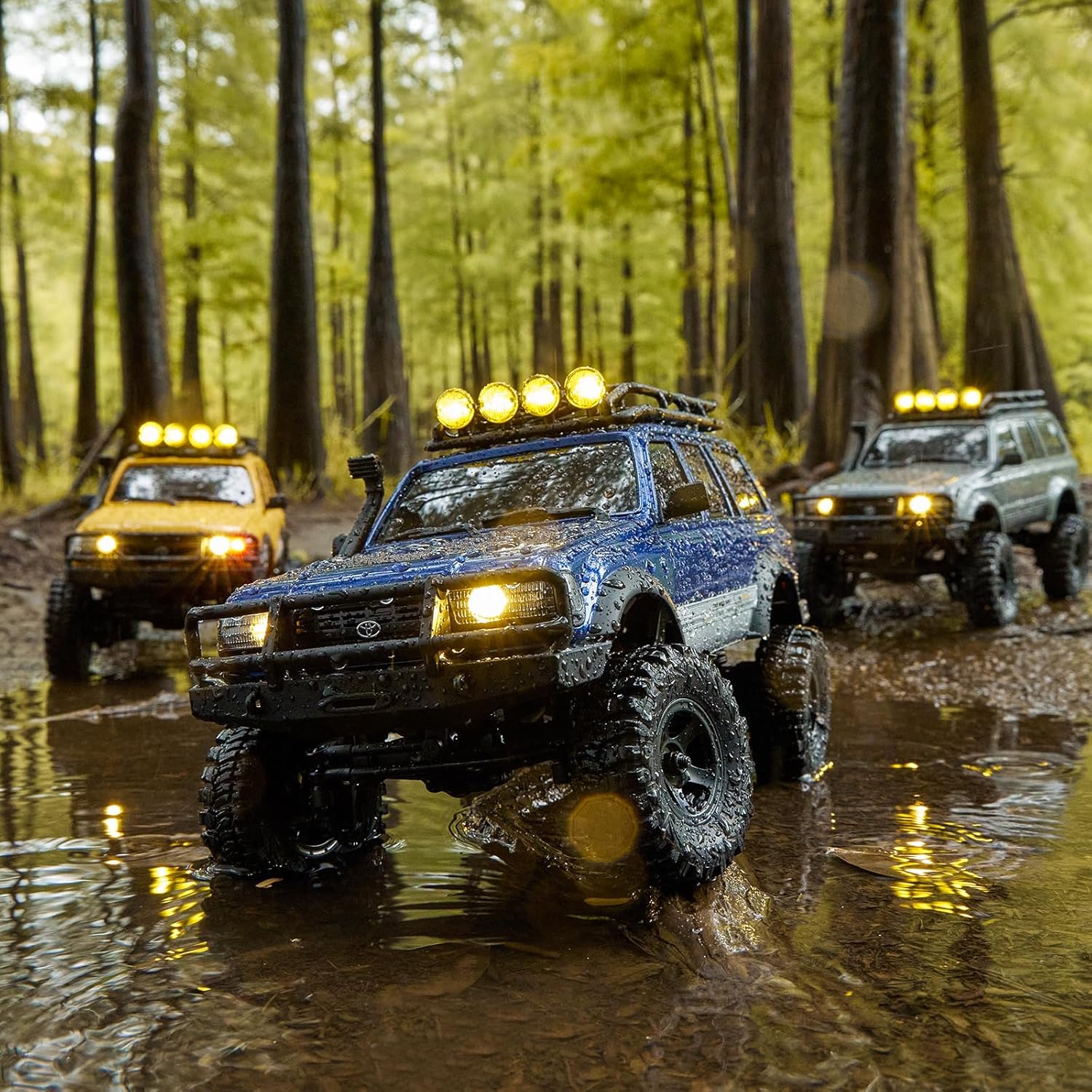 BEEZRC FMS RC Crawler 118 FCX18 Land Cruiser LC80 RTR Toyota con ...