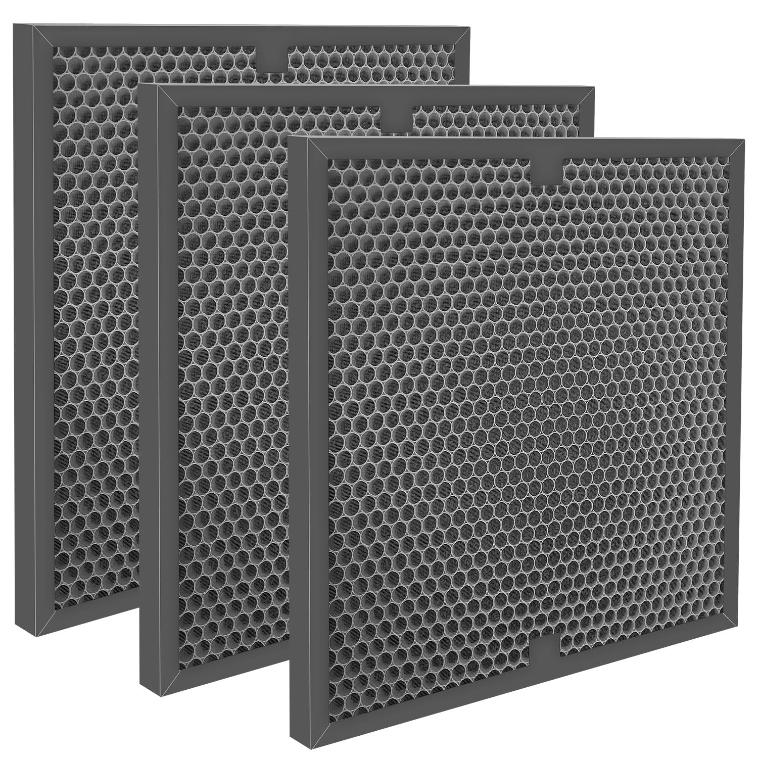 Amazon.com: 3pcs Carbon Filter Replacement Compatible with Vevor Air ...