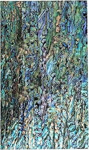 Natural Shell Inlay Veneer, Flexible Paua Shell Sheet with Self ...
