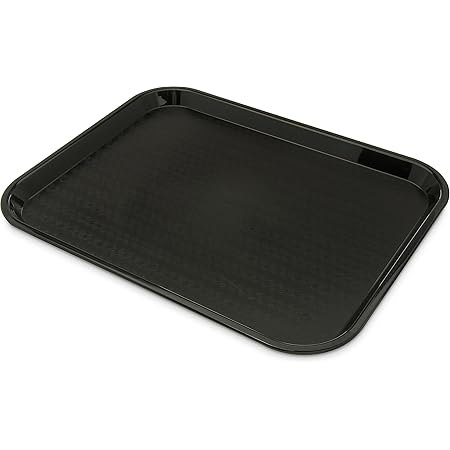 Amazon.com | Eagrye 6-Pack Fast Food Serving Trays, Rectangle Plastic ...
