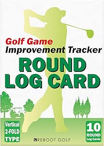 Amazon.com : Generic Reboot Golf Vertical Opening Round Log Cards for ...