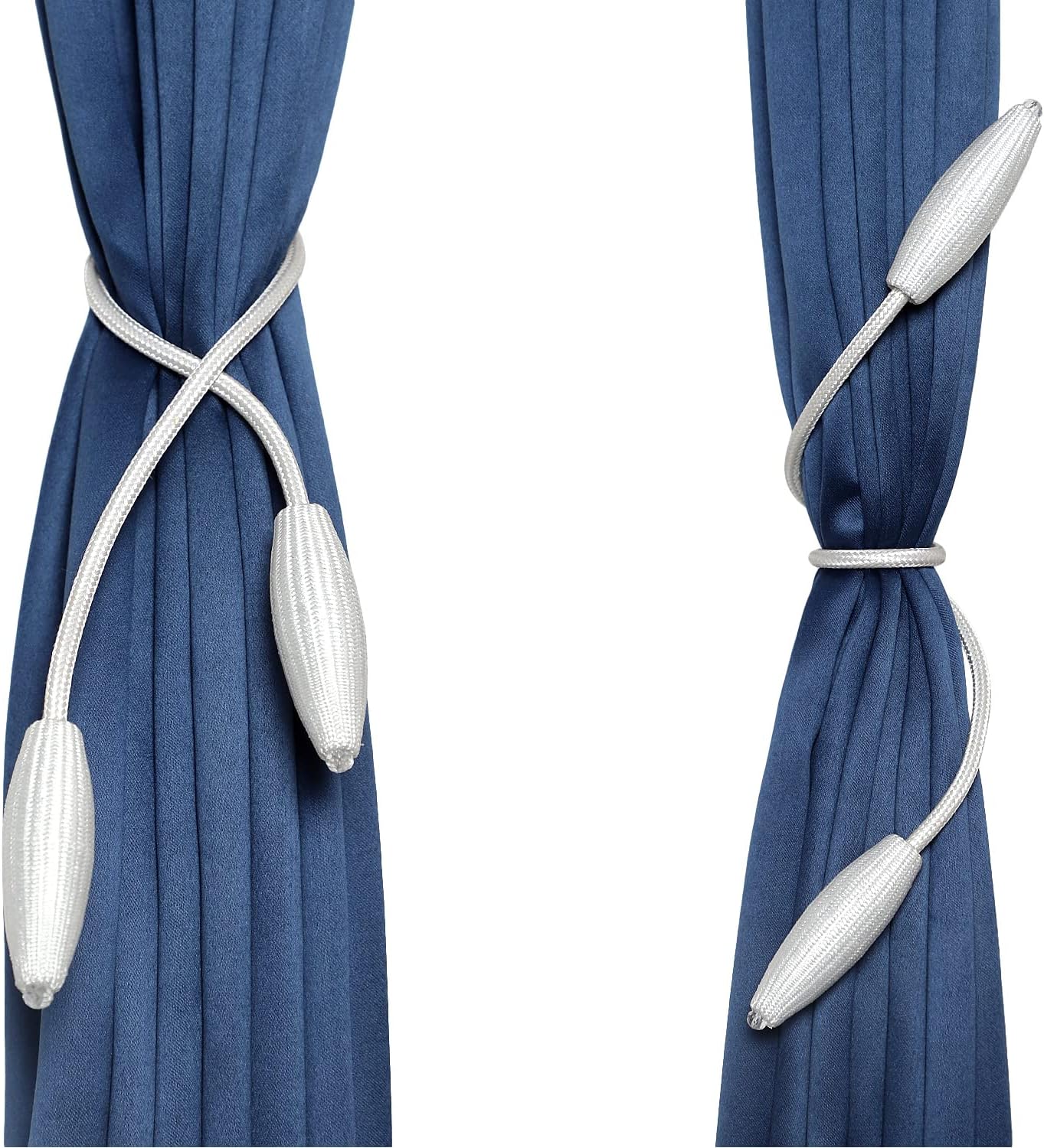 Amazon.com: MALOINTEX 2 Pc. DIY Twist Curtain tieback Clips Creative ...