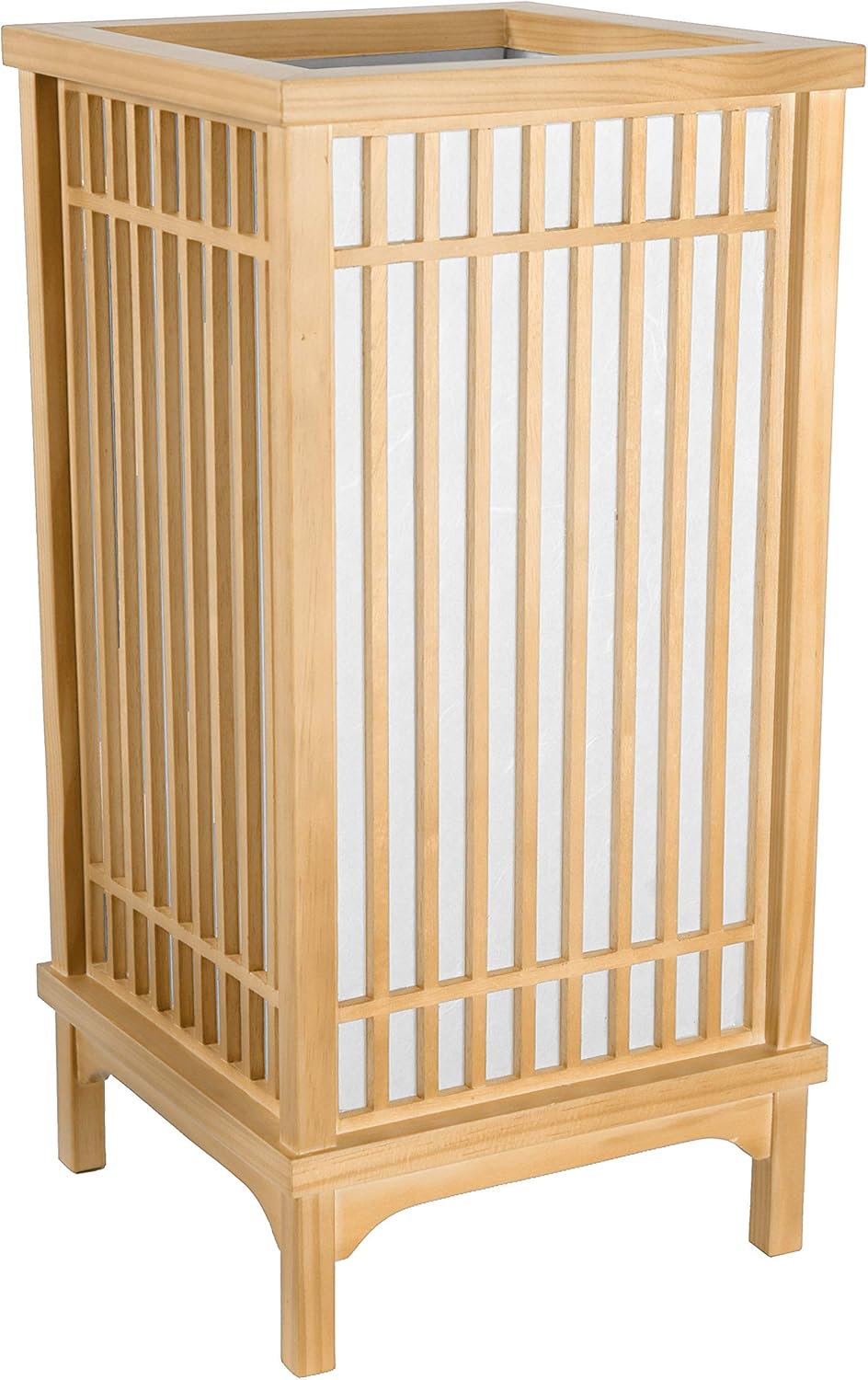 Oriental Furniture 18" Nikko Lamp - Natural - Paper Lantern Lamps ...