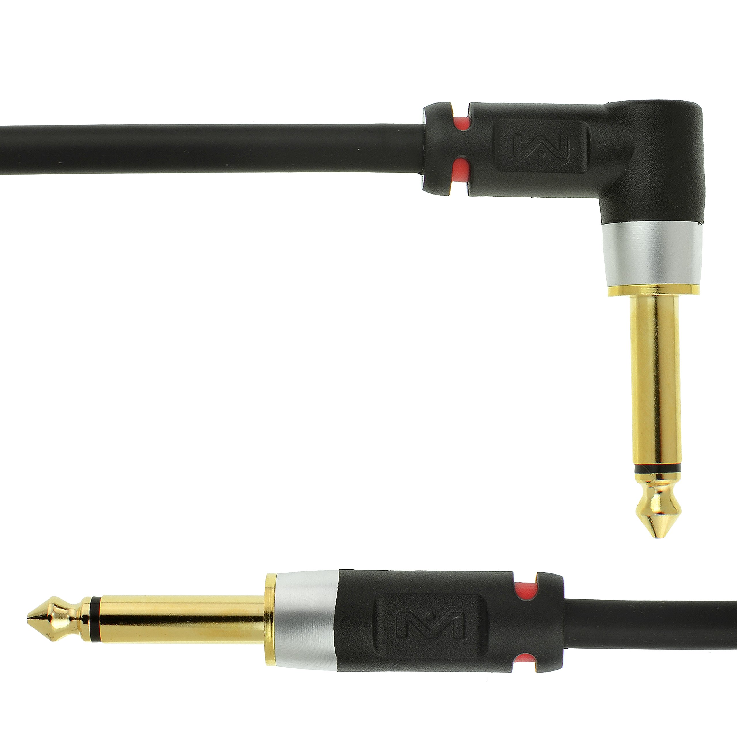 Snapklik.com : Mediabridge Ultra Series Right Angle Guitar Instrument Cable