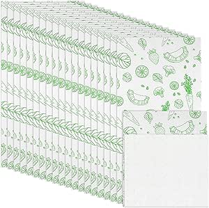 Amazon.com: 20 Pack Refrigerator Liners Absorbent Fridge Liner Veggie ...