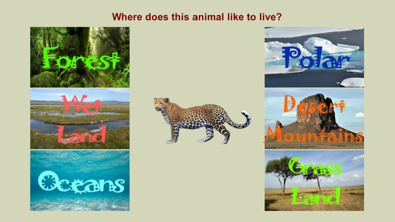 Learning Animal Sounds And Habitats - App on Amazon Appstore