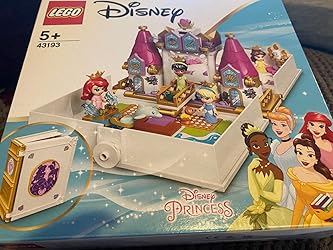 LEGO 43193 Disney Princess Ariel, Belle, Cinderella and Tiana's ...