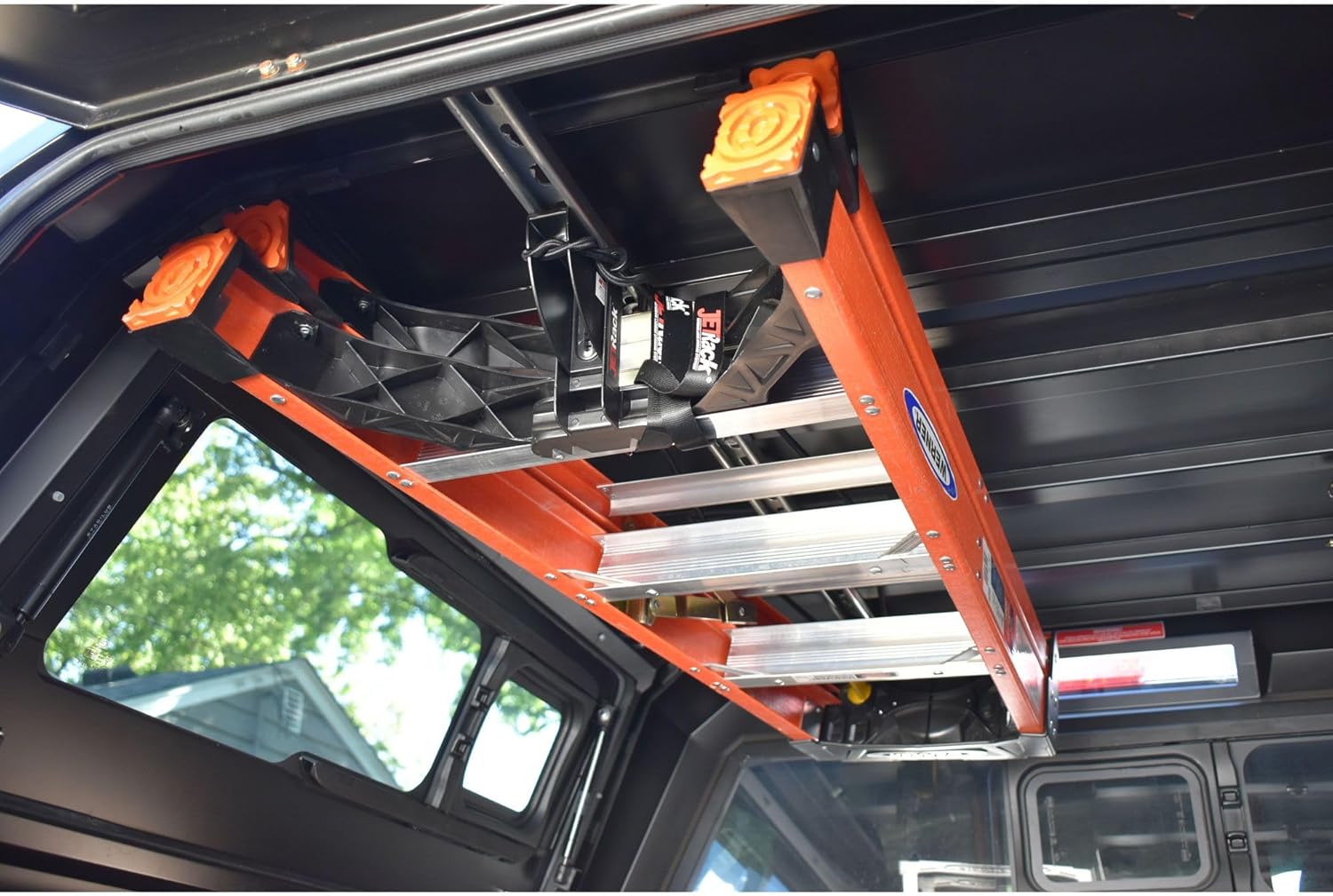 JET Rack® Van Interior Ladder Storage System - Storage System Only ...