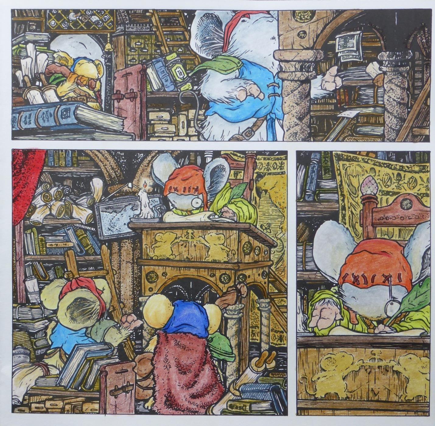 Amazon.com: Mouse Guard: Coloring Book: 9781608869299: Petersen, David ...