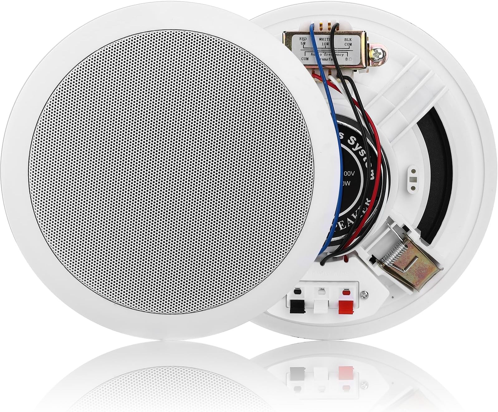 Amazon.com: Facmogu 6.5 Inch Passive Ceiling Speakers, 100V Ceiling ...